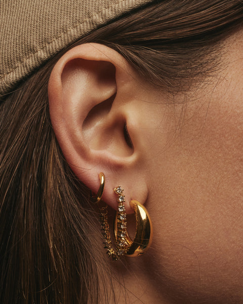 Luv aj gold hoops store