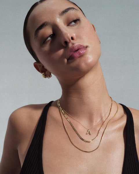 The Initial Charm Necklace [Vintage] | Luv Aj