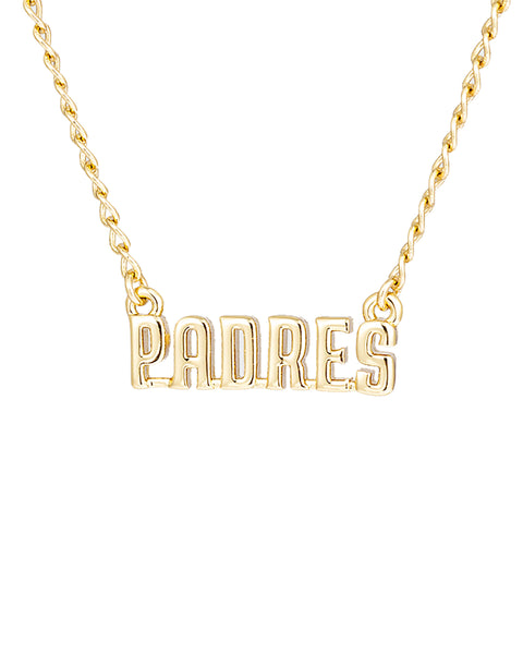 The MLB Nameplate Necklace | Luv Aj