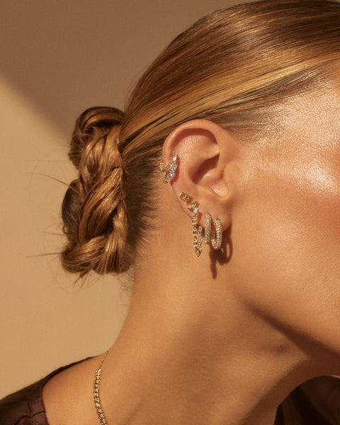 The Forever Flawless Diamond Huggies | Luv Aj