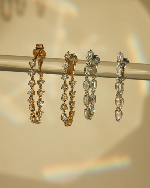 The Diamond Ballier Studs | Luv Aj