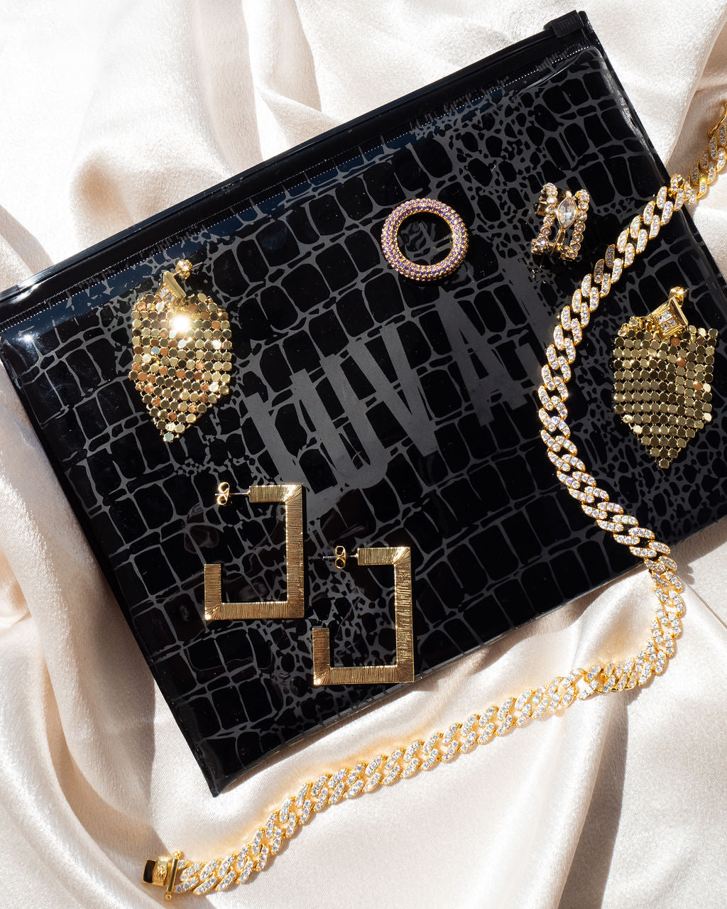 Puffy Heart Huggies- Gold | Luv Aj