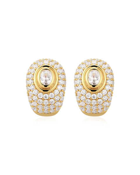 The Pave Jewelle Studs | Luv Aj