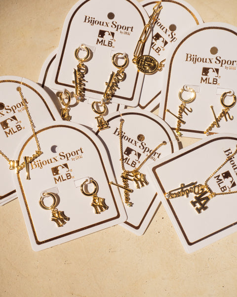 The MLB Nameplate Necklace from Luv Aj | Luv Aj