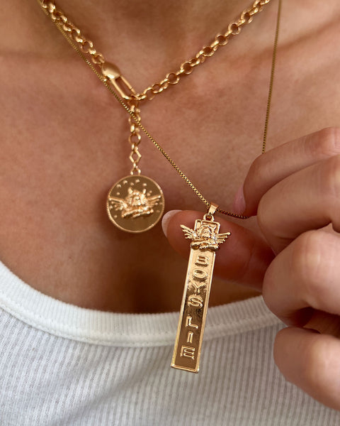 The Suzi Angel Necklace | Luv Aj